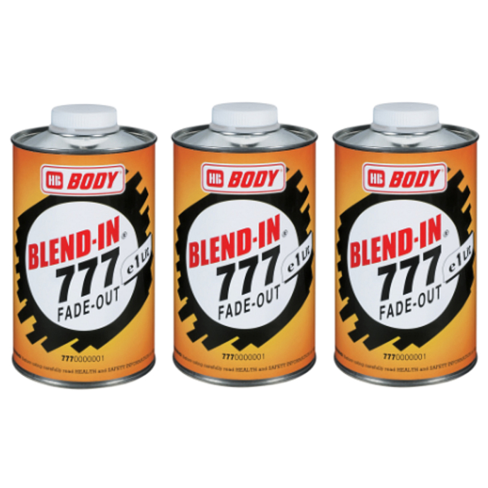 HB Body 777 Fade Out Thinner 1Litre x 3 - Trade Car Paints | Bulk Prices