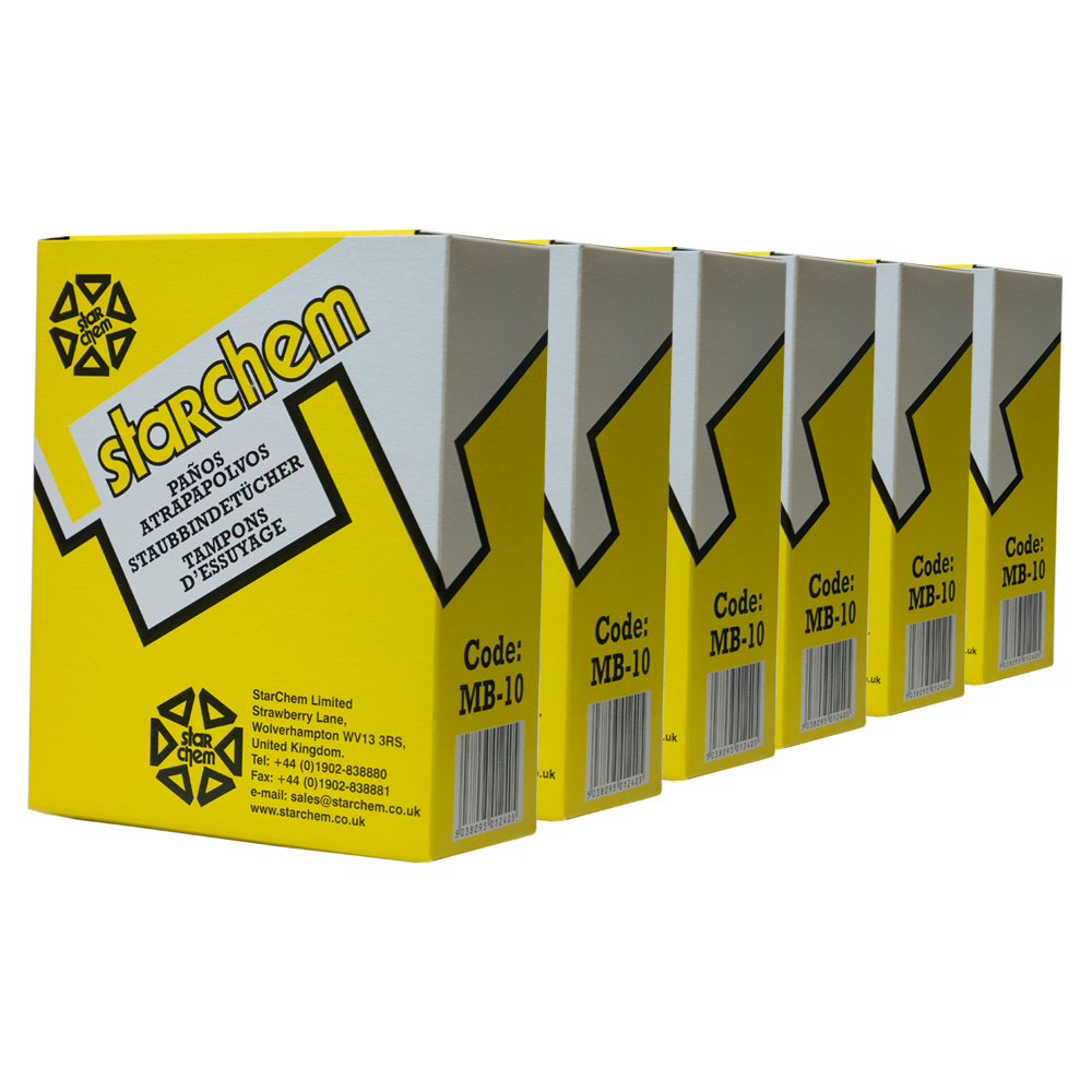 Starchem MB-10 Tack Cloths PK10 x 6 - Trade Car Paints | Bulk Prices