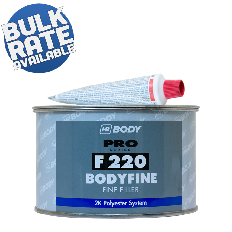 HB Body F220 Fine Body Filler 1kg BODYFINE - Trade Car Paints | Bulk Prices